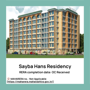 1 bhk in kurla – Sayba Hans Residency | 1 BHK.