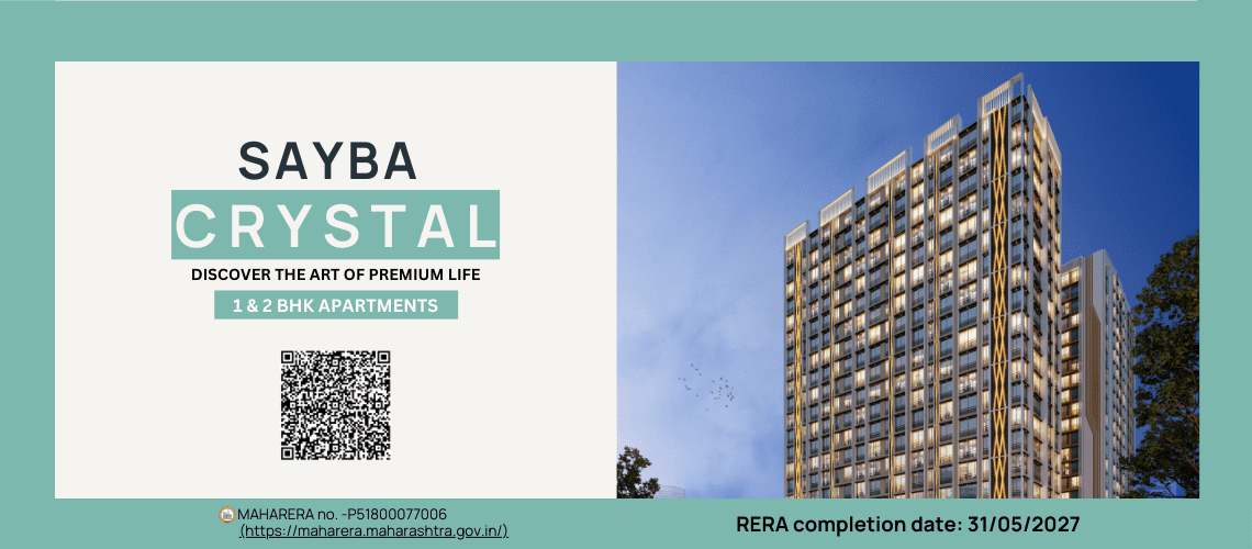 Sayba Crystal | Premium 1 BHK flat in Kurla East